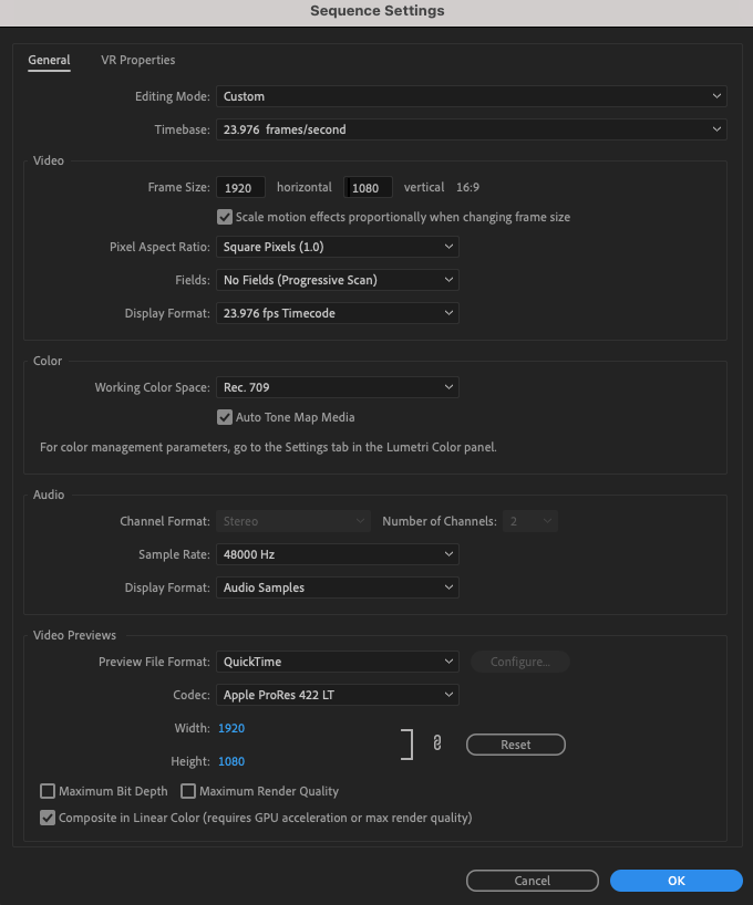 Editing for social media in Adobe Premiere Pro