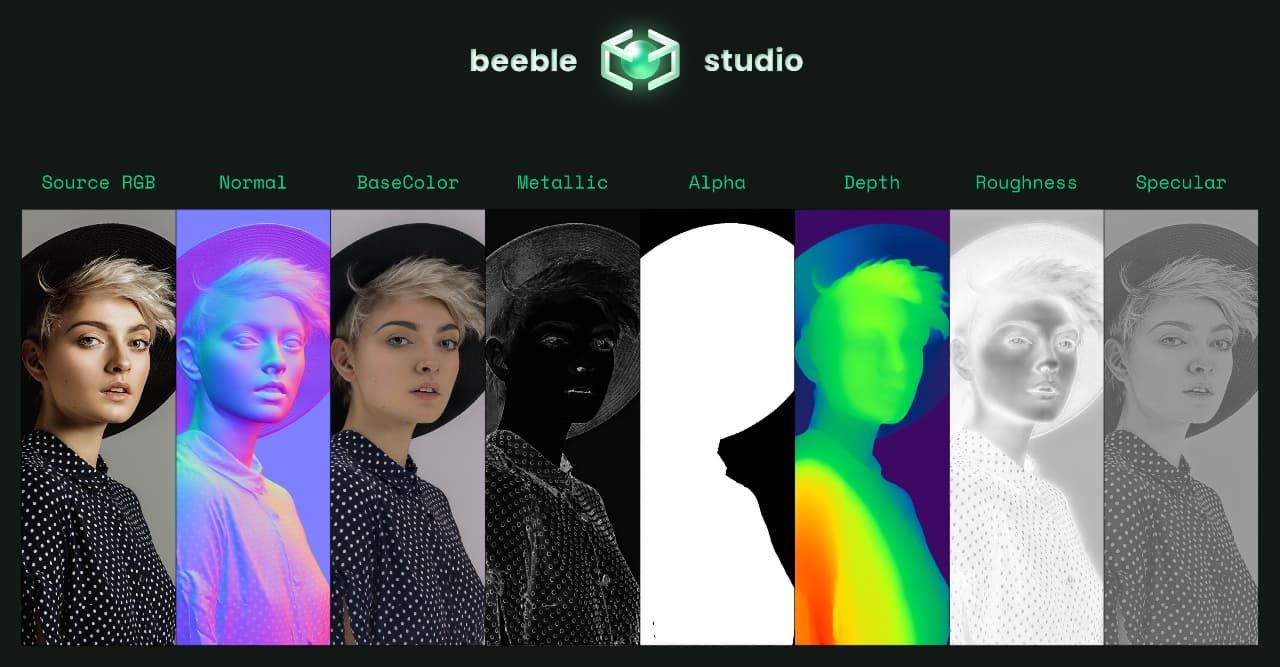 Beeble Studio Launch — SwitchLight 3.0 Brings Full 4K Video-to-PBR ...