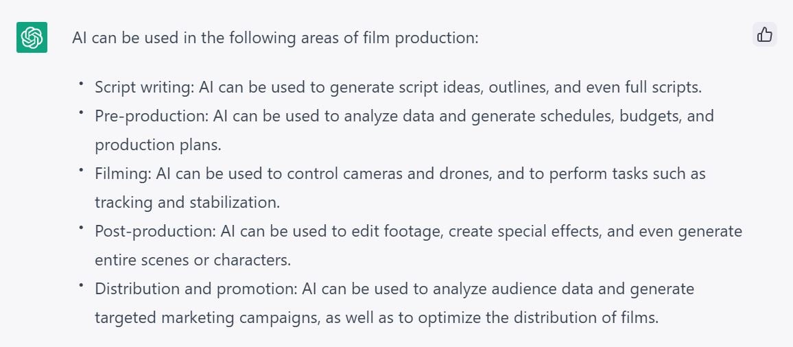 5 ways AI will change film production