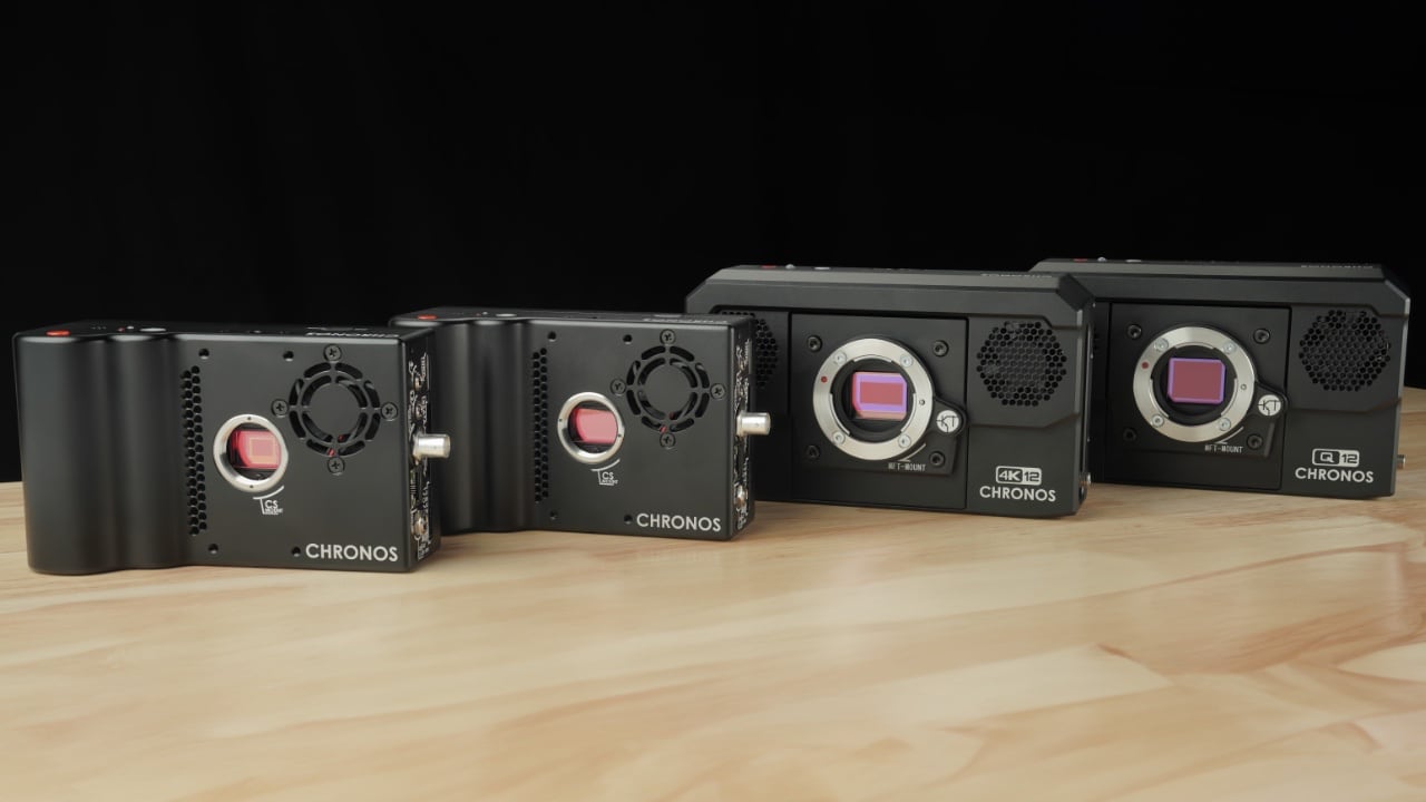New high speed cameras from Kron capture at up to 29,000+ fps