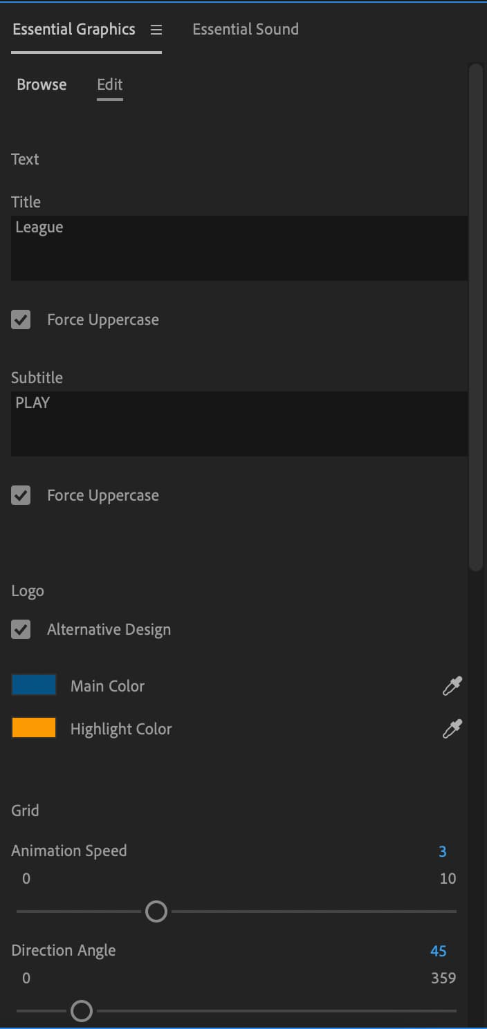 How to use Motion Graphics Templates on Adobe Premiere Pro