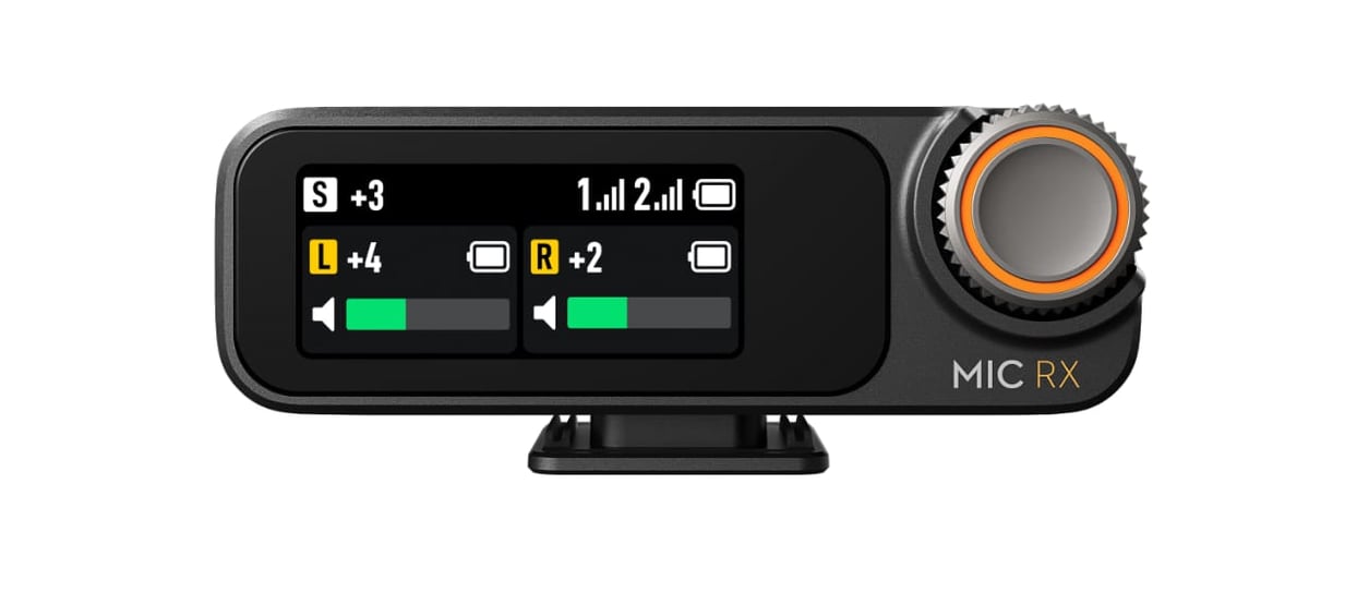 DJI Mic 2 adds 32-bit float internal recording