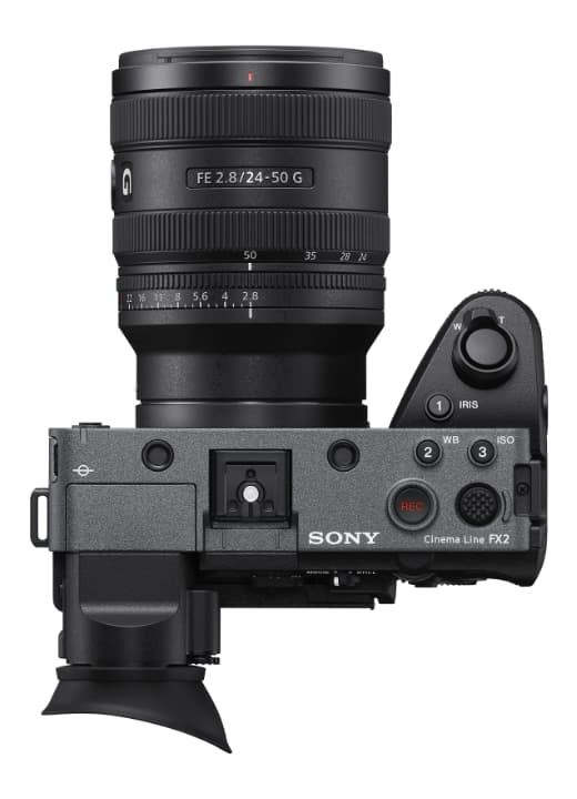 Sony FX2 announced: an accessible full frame Cinema Line camera with a tiltable EVF
