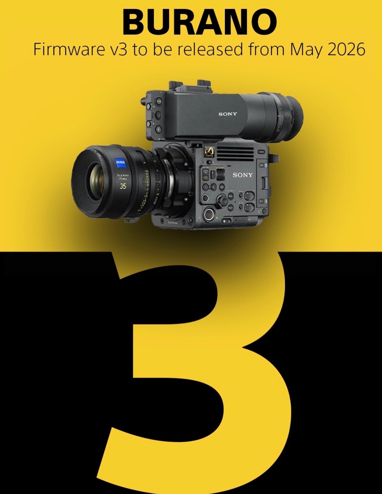 Sony Unveils Cinema Line Firmware Roadmap Through 2026: VENICE 2 ...