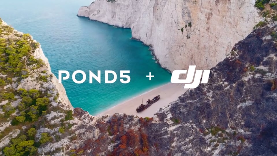 Pond5 has opened up its premium DJI collection to contributors worldwide