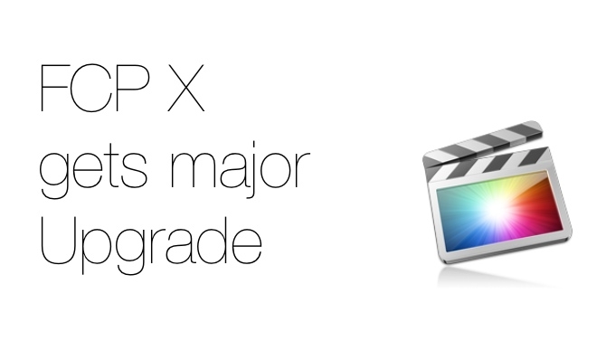 Apple Releases FCP X 10.0.6