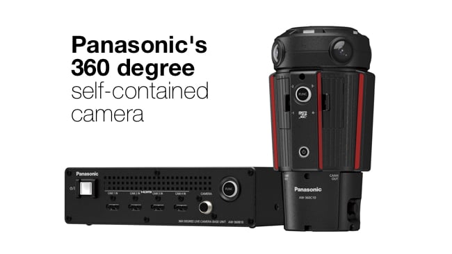 Panasonic’s 360 degree video camera is a thing of wonder
