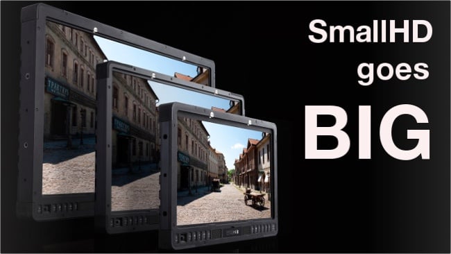 SmallHD gets Supersized with new large HDR monitors