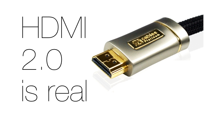 HDMI 2.0 is here. Gives 4K room to breathe