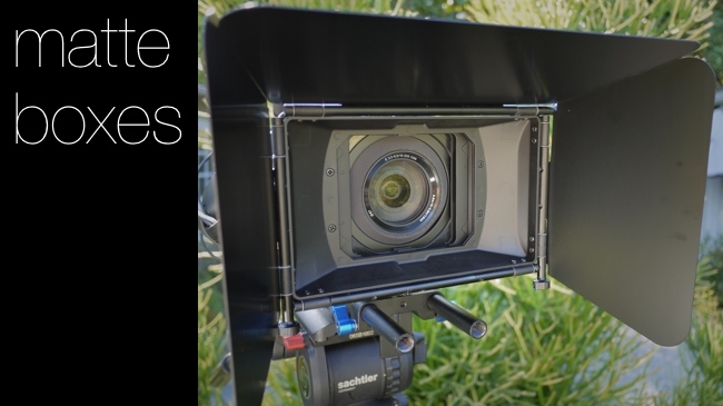 A Matte box is not just About Looking Professional
