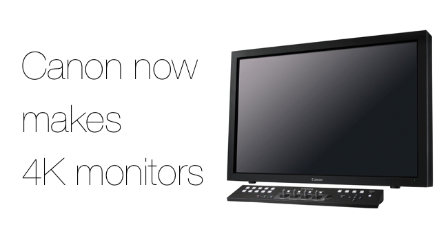 Canon introduces a 4K reference display