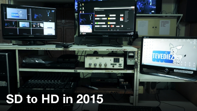 Switching from SD to HD... in 2015!