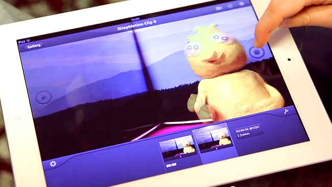 Stop motion animation gets easier with an iPad