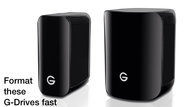 G-Tech’s speedy new Windows formatting tool