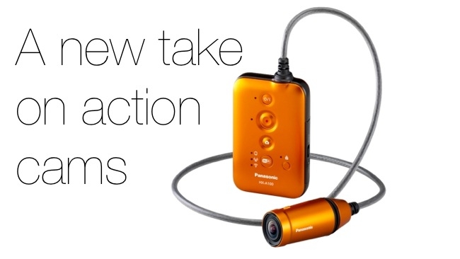 Panasonic tries a new approach with their actioncam