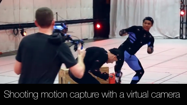 The ultimate in motion capture film making - a Virtual Camera