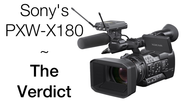 The Red Shark Review: Sony's PXW-X180 examined