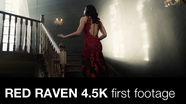 First footage from the RED Raven 4.5K