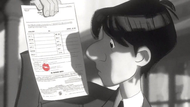 Paperman - where paper and CGI meet