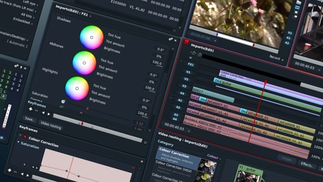 Lightworks: New info about Windows, Linux and Mac versions