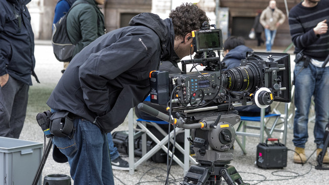 Should camera people be above the line?