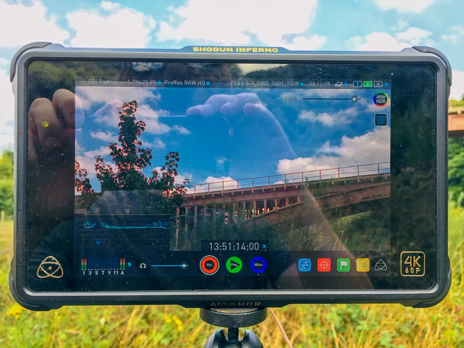 Use an Atomos Shogun Inferno and you'll never want to use your camera ...