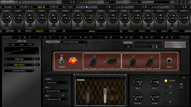 Going big: The Goliath interface from Antelope Audio