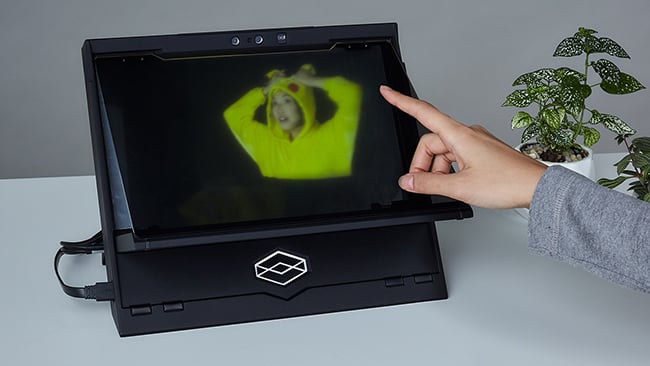 We are a big step closer to sci-fi like floating video hologram displays