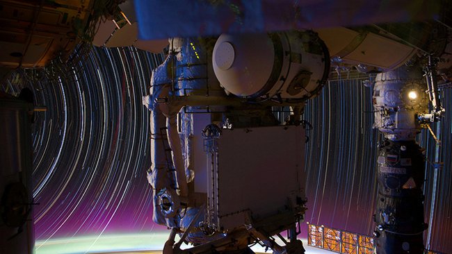After Image: Long Exposure Photography aboard the ISS