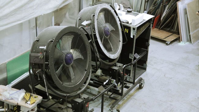 The big secret to engaging SFX... is practical effects