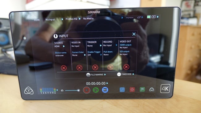 Atomos Shogun: unboxing and first impressions