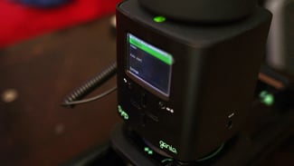 A close up with the Syrp Genie motion control system