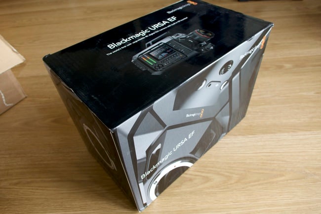 Blackmagic URSA - unboxing and first impressions
