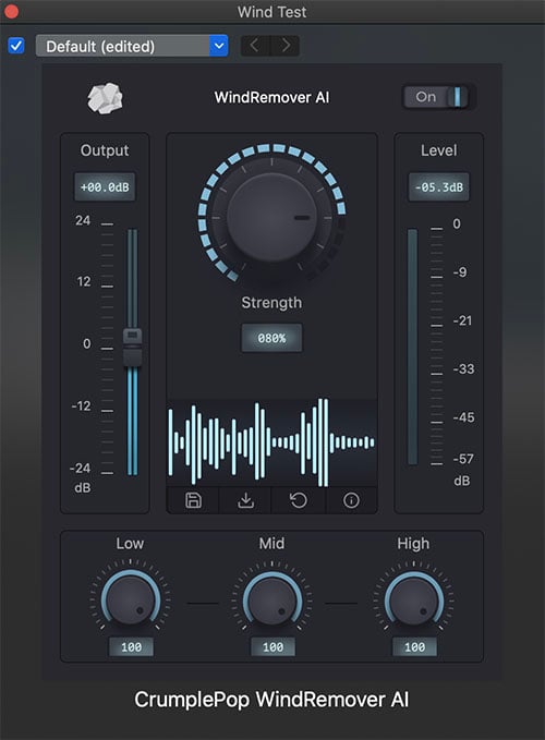 WindRemover AI solves one of the most common problems in video