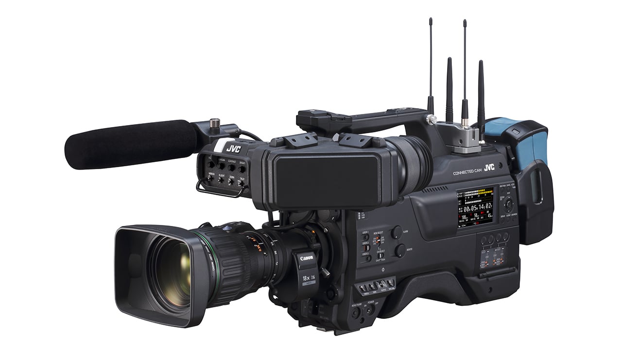 The JVC Connected Cam is the most advanced ENG camera we've yet seen