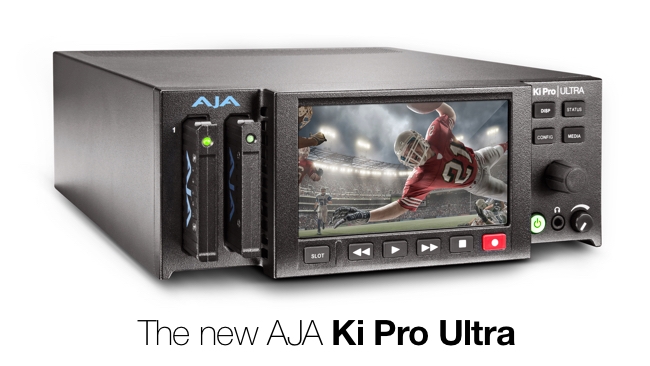 Just announced: The new AJA Ki Pro... Ultra