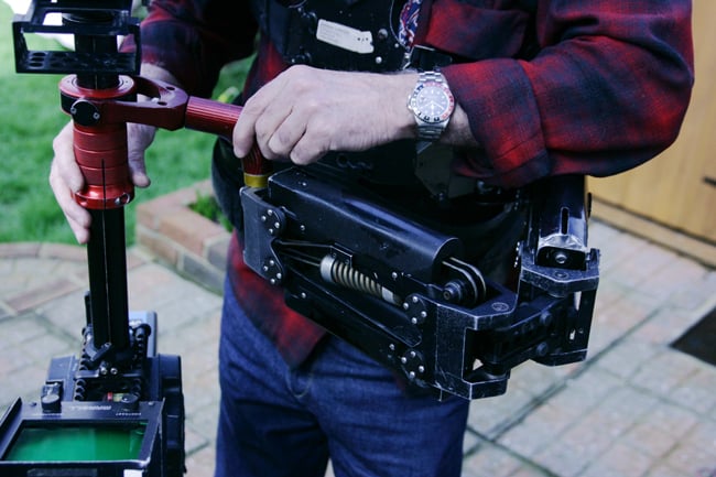 Defeating aliens with a Steadicam arm