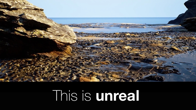 Stunning graphics technology: This looks real, but it is really Unreal.