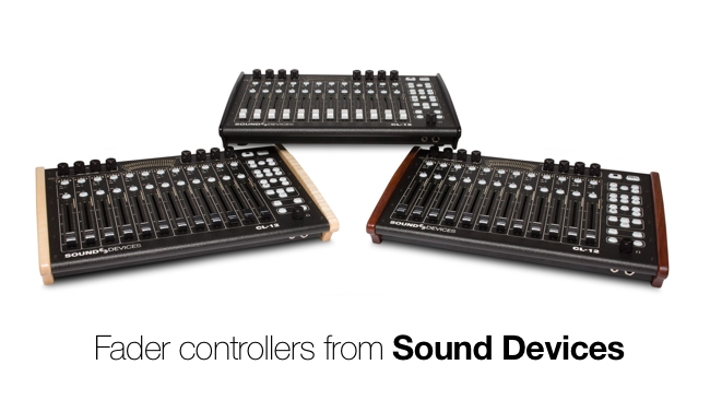 Sound Devices adds fader controls for location audio