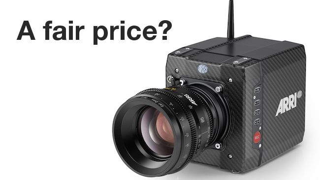 ARRI ALEXA Mini costs $36,000...and it's a steal