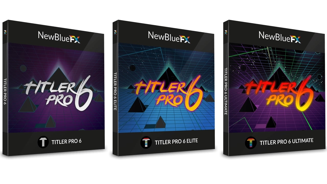 NewBlueFX Titler Pro 6: an incredibly fast and easy way to create titles