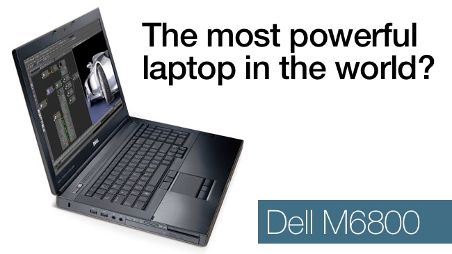 Dell M6800 - we try the world's most powerful laptop
