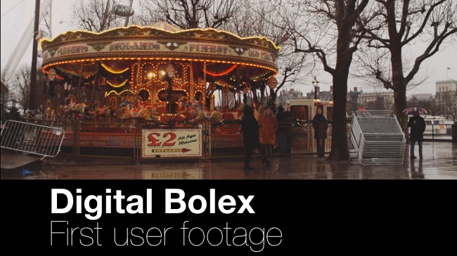 First user footage from the Digital Bolex D16