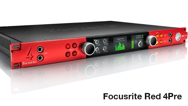 Focusrite Red 4Pre: High-end audio distribution system