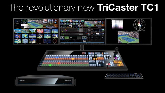 NewTek's revolutionary new 4K TriCaster