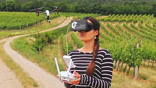 Turn your VR headset into a first person viewer for drones