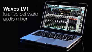 Waves LV1 software audio mixer. It's just possible that it changes ...
