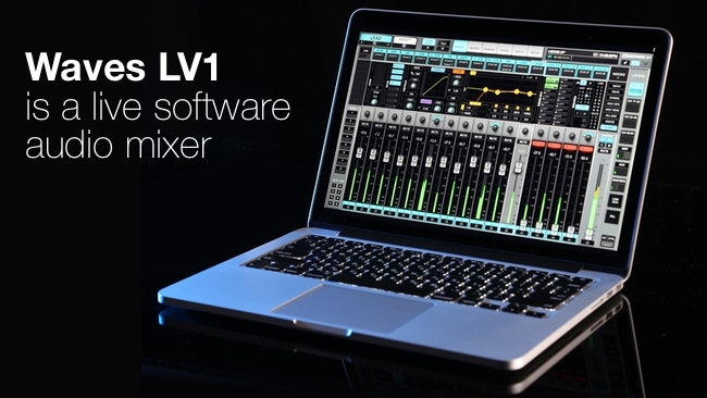 Waves LV1 software audio mixer. It's just possible that it changes ...