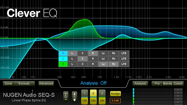 New software allows you to match the EQ across different clips and ...