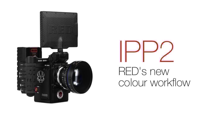 New colour workflow and processing pipeline for RED cameras
